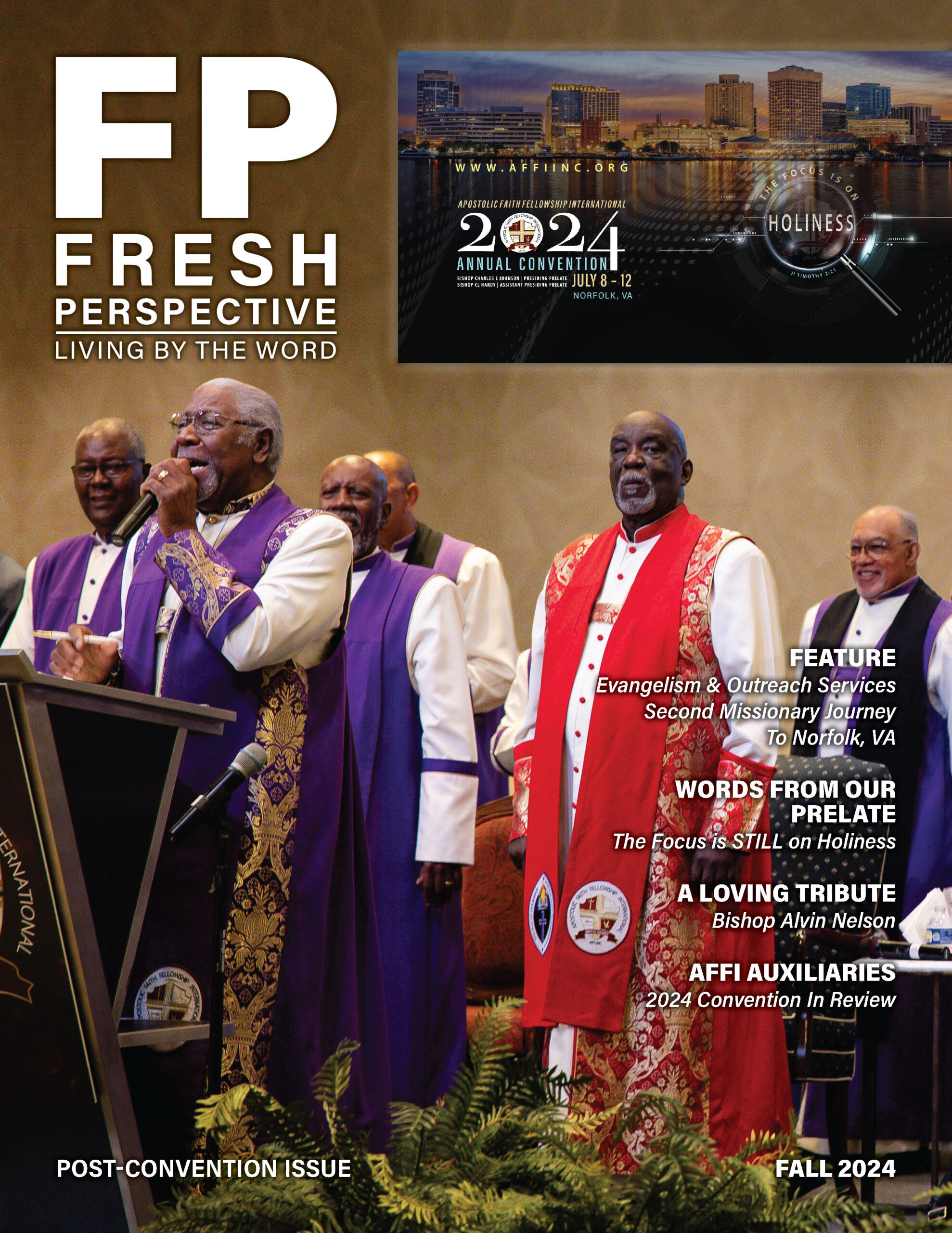 FRESH PERSPECTIVE – Apostolic Faith Fellowship International | AFFI